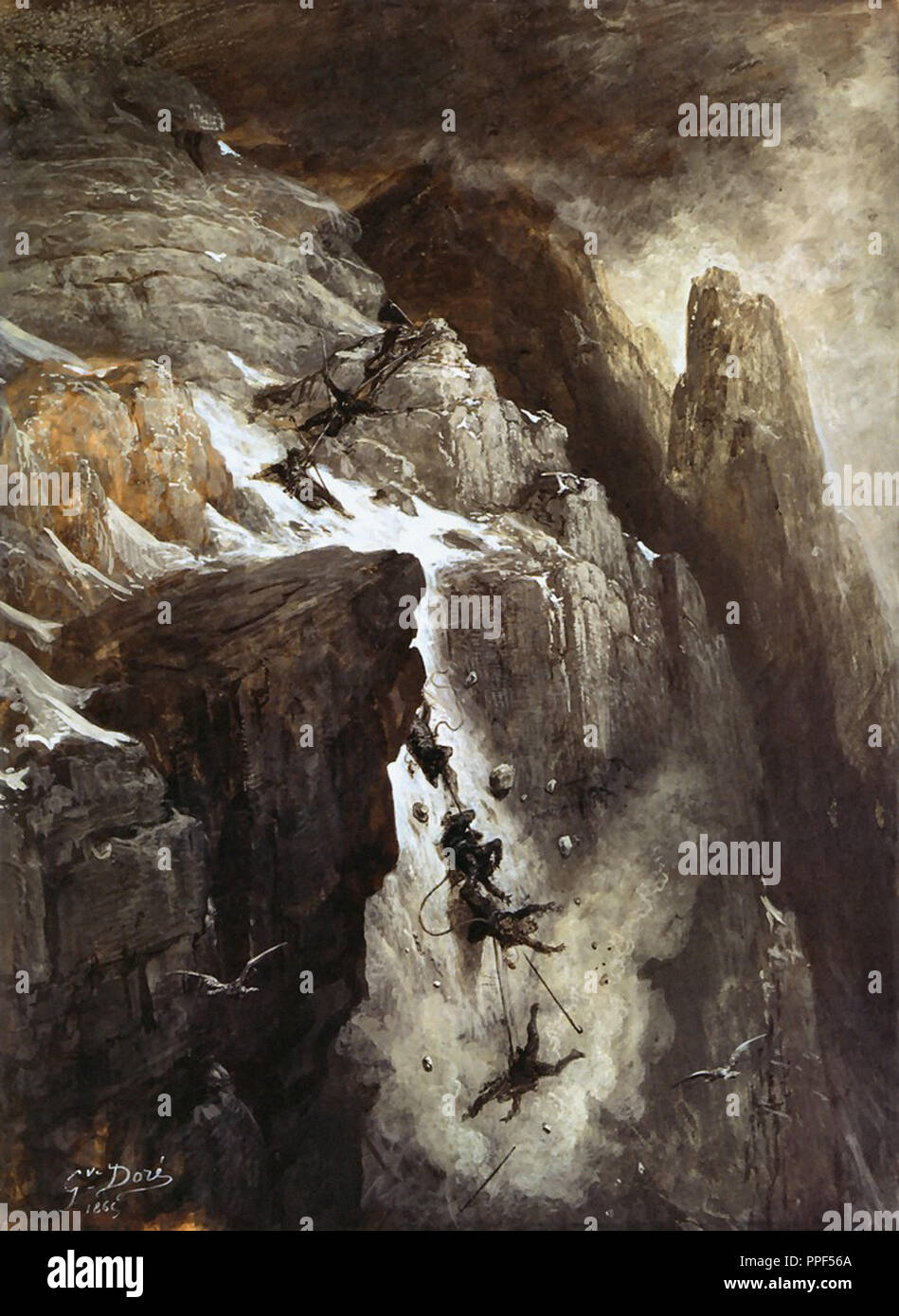 Doré Gustave - Swiss Alps 3 Stock Photo - Alamy