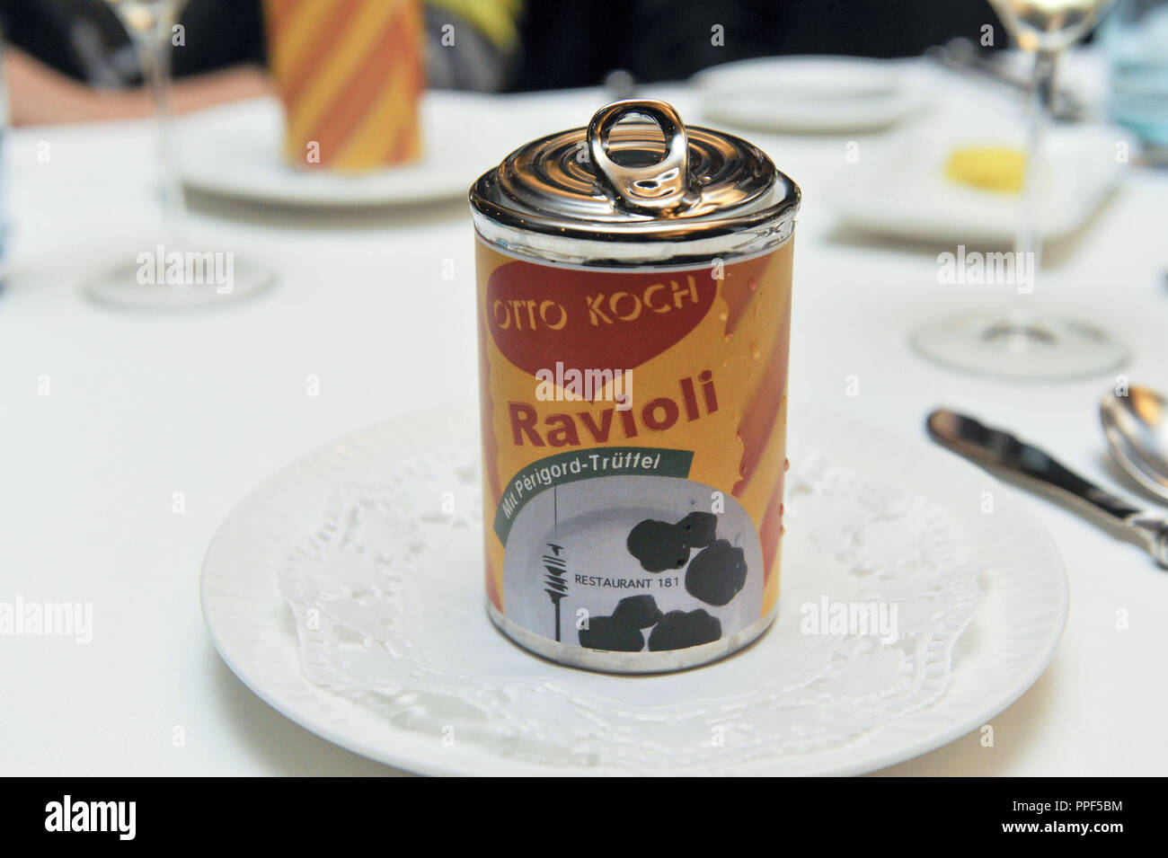 The chef Otto Koch was awarded a star for his unconventional creation ...