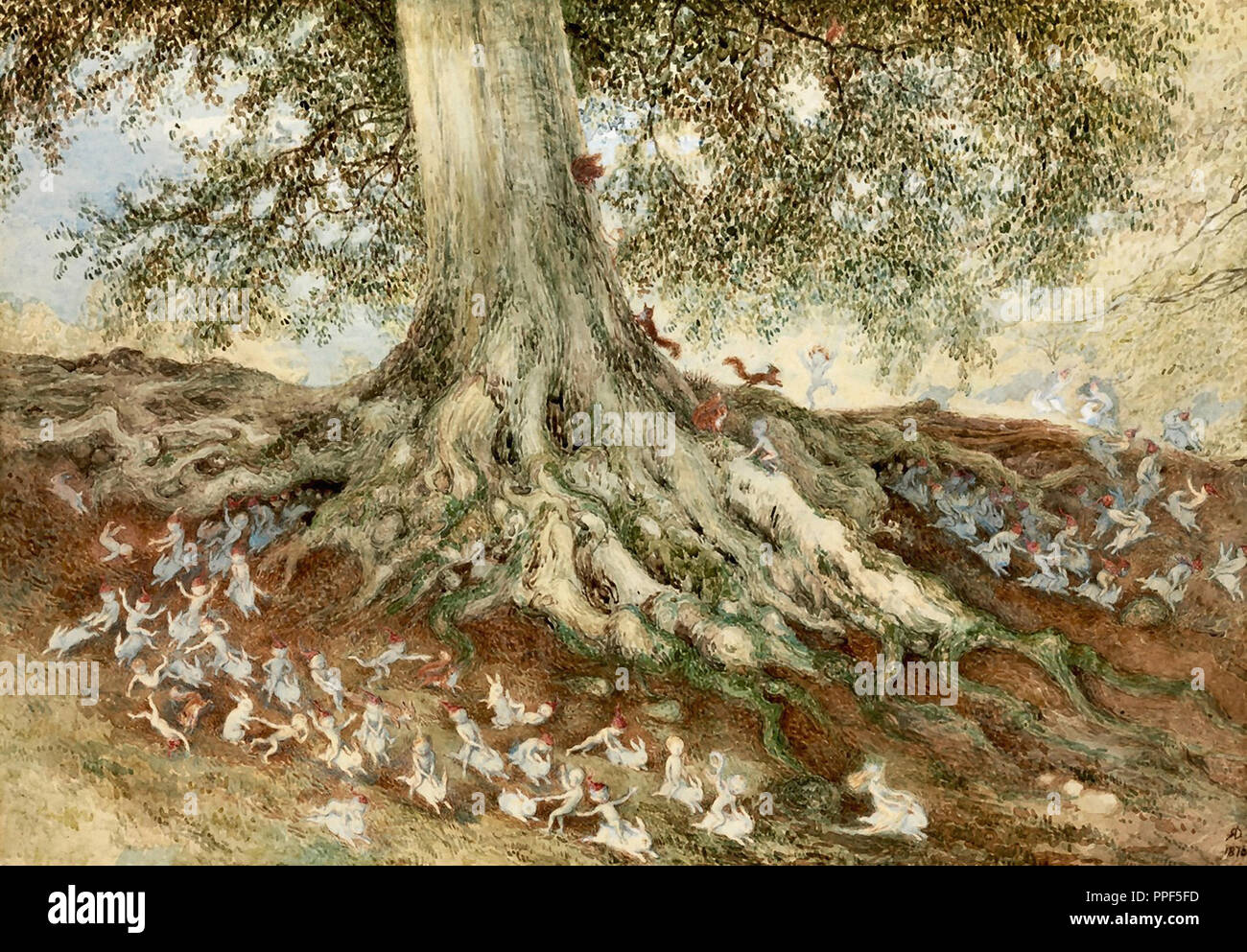 Elves in rabbit warren hi-res stock photography and images - Alamy