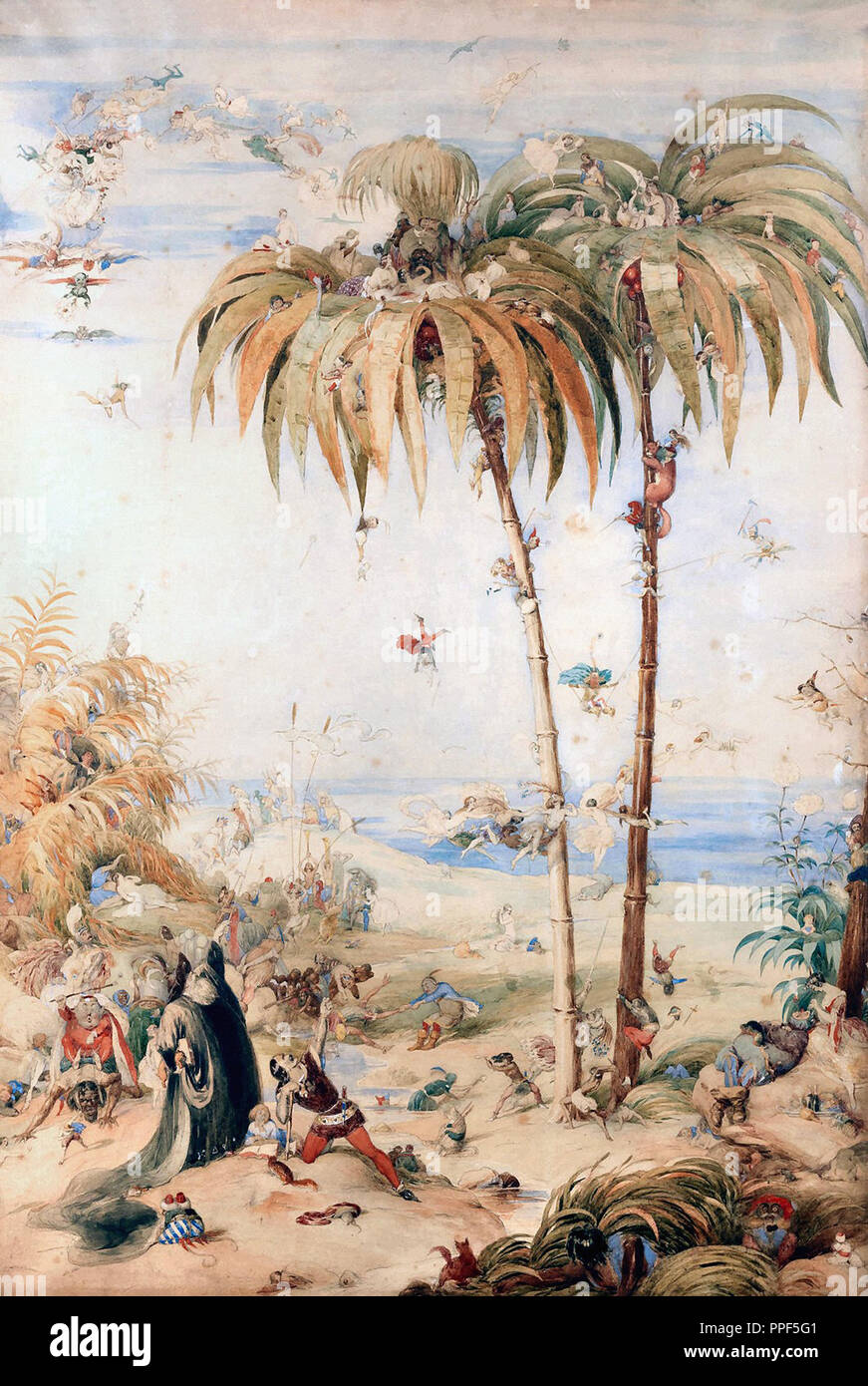 The fairy tree, richard doyle hi-res stock photography and images - Alamy