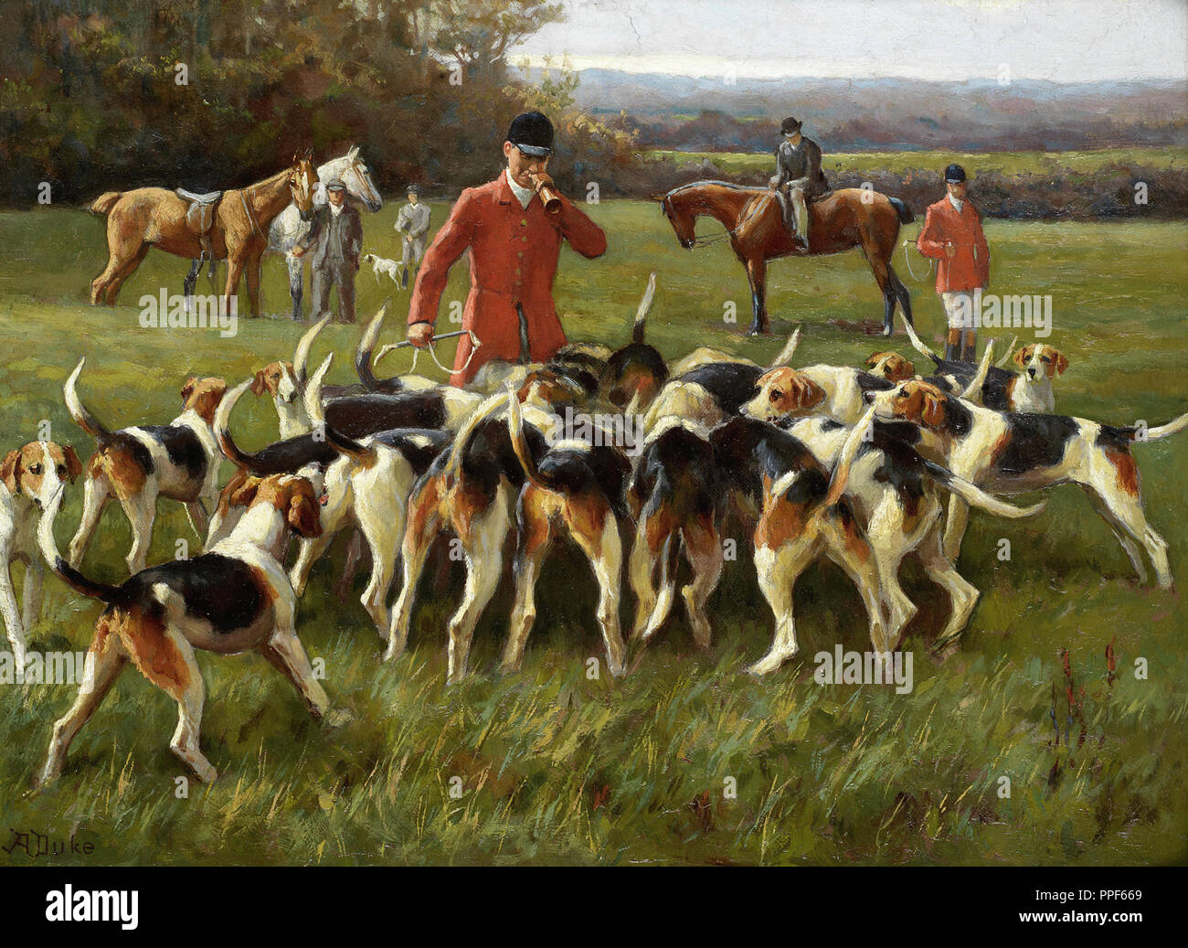 Master of the hounds hi-res stock photography and images - Alamy