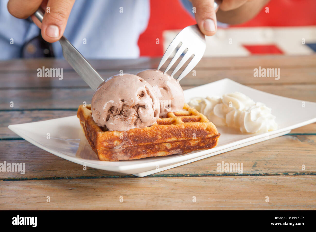 Savoury ice cream hi-res stock photography and images - Alamy