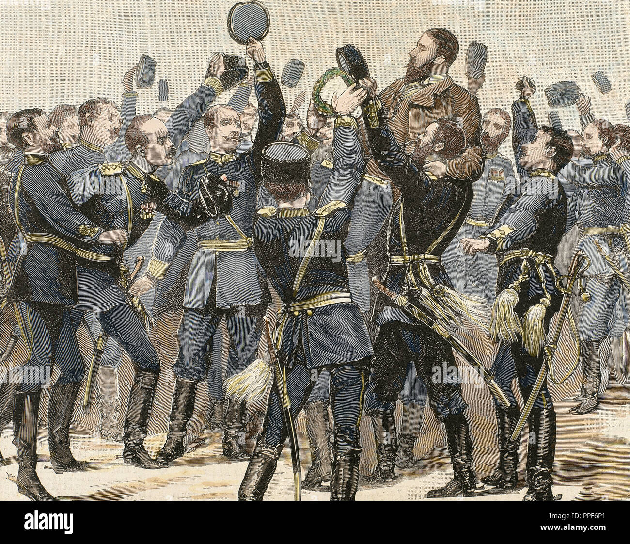 Alexander of Battenberg (1857-1893). Prince of Bulgaria (1879-1886 ...