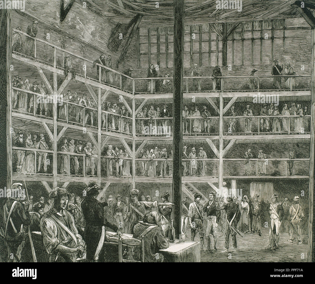 Revolution tribunal held its hi-res stock photography and images - Alamy
