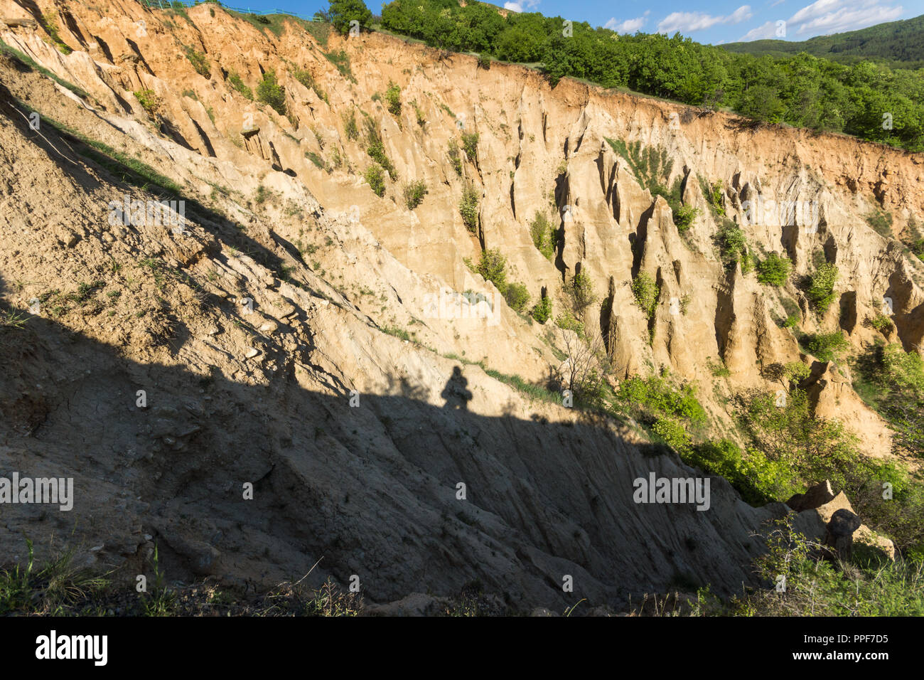 Landscape with rock formation Stob pyramids, Rila Mountain, Kyustendil ...