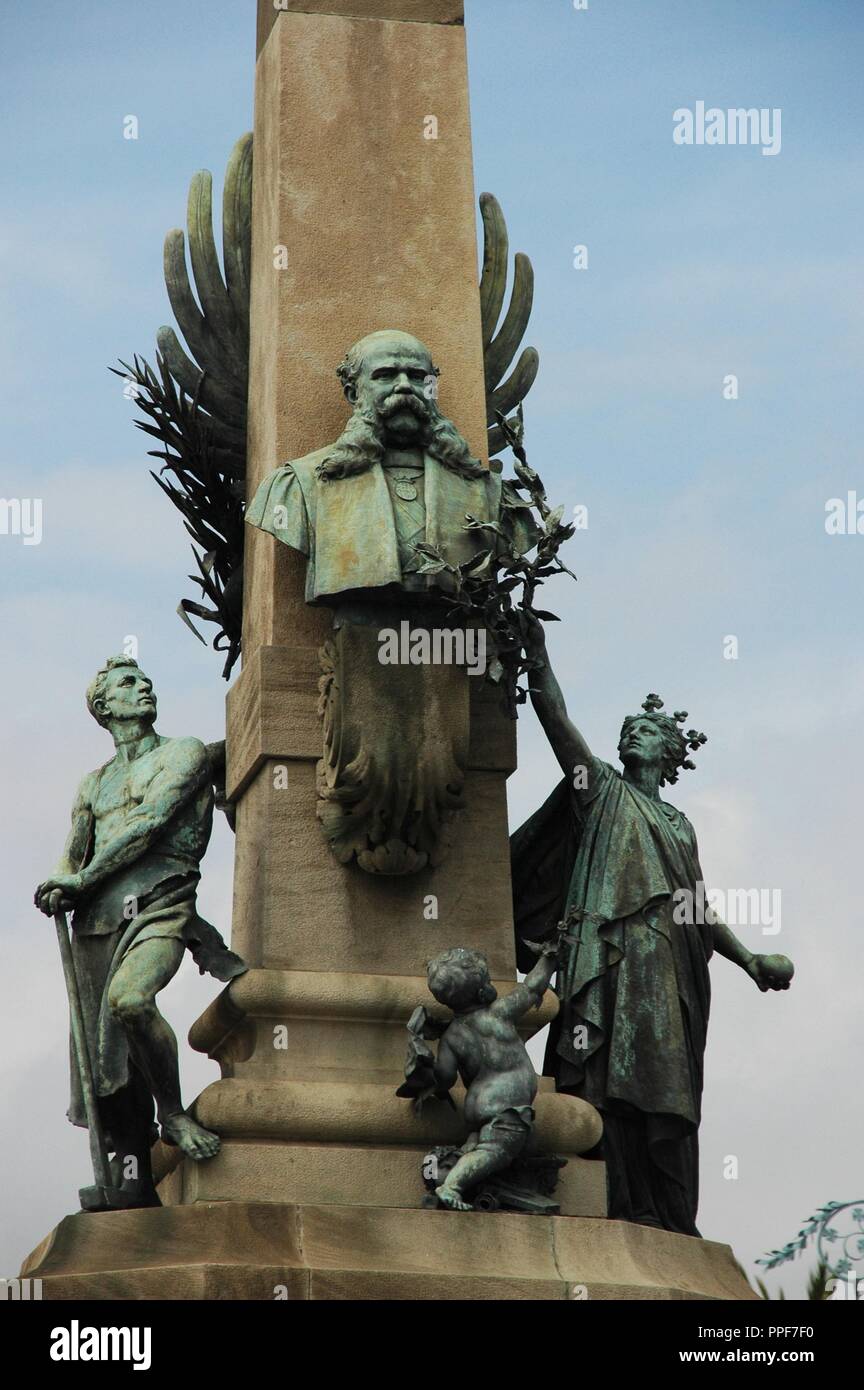 Monumento a rius y taulet hi-res stock photography and images - Alamy