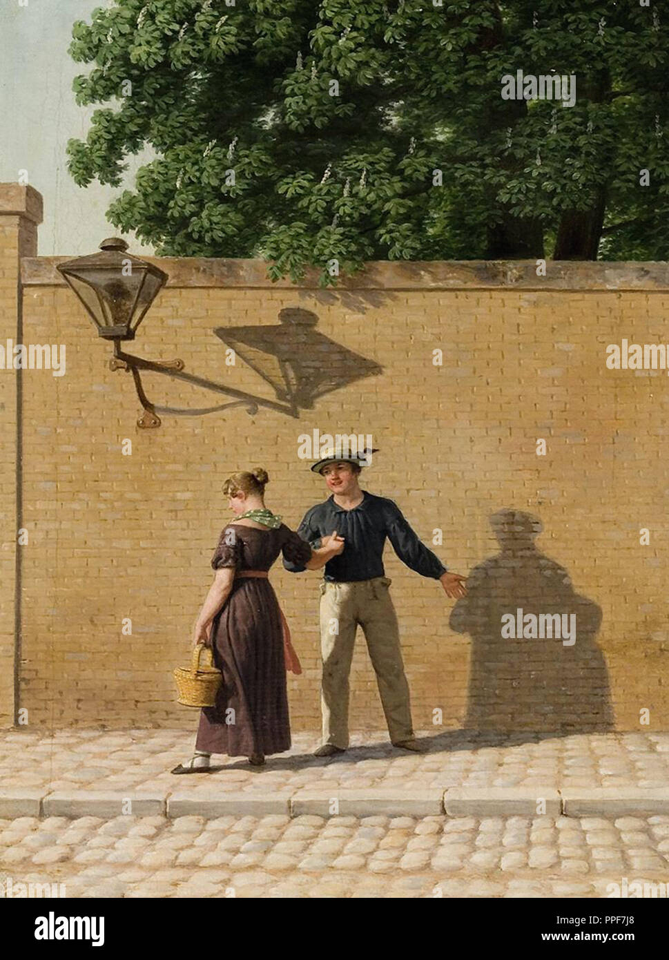 Eckersberg Christoffer Wilhem - Sailor Taking Leave of His Girlfriend 2 ...