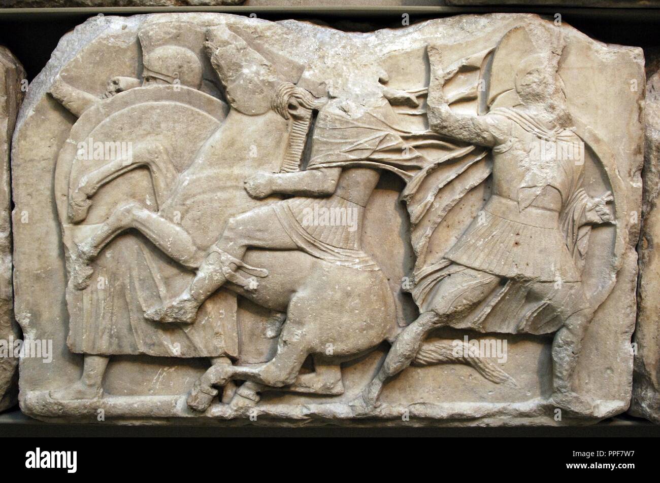 Nereid Monument. Sculptured tomb from Xanthos. Classical period Lycia ...