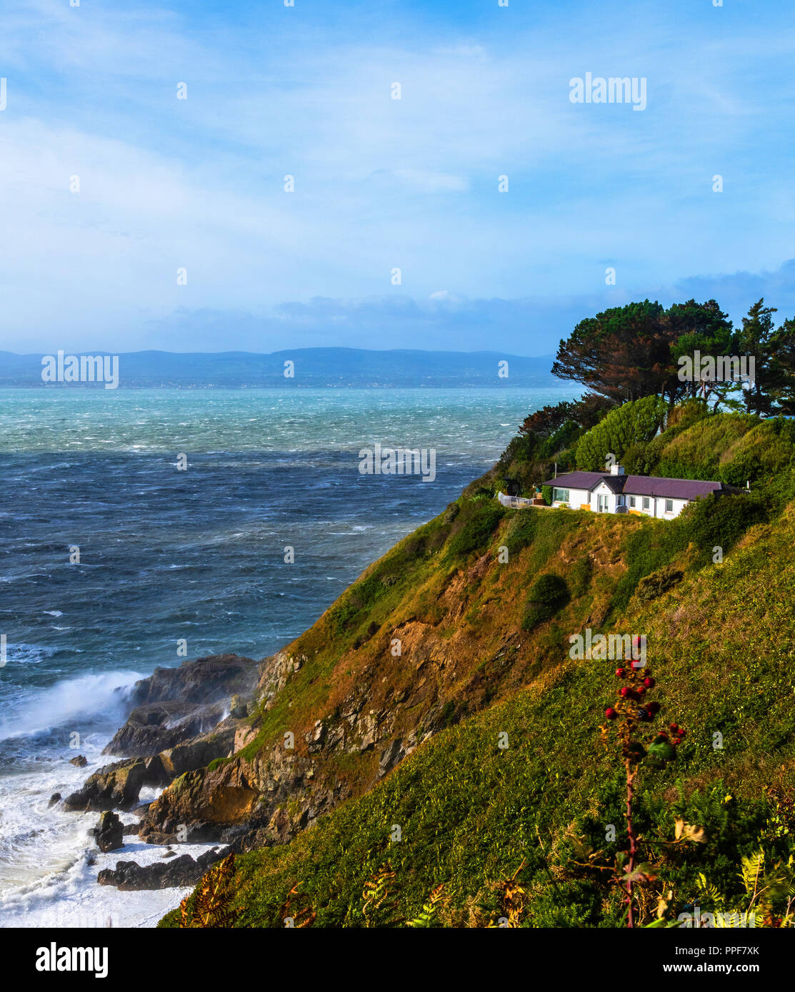 Cliff Cottage Howth Dublin Ireland Stock Photo - Alamy