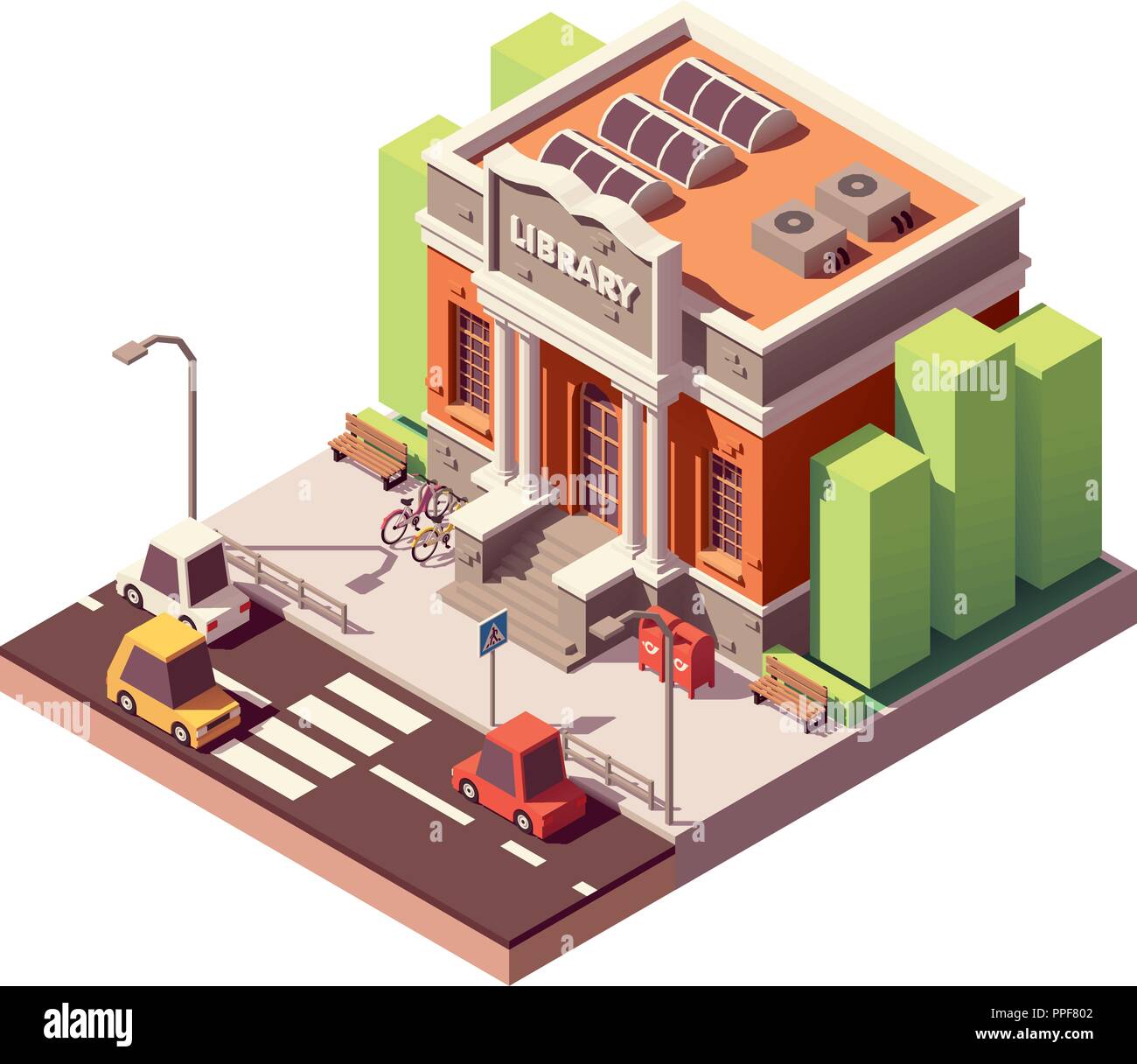 Vector isometric library building Stock Vector Image & Art - Alamy Vector isometric library building Stock Vector Image & Art - Alamy