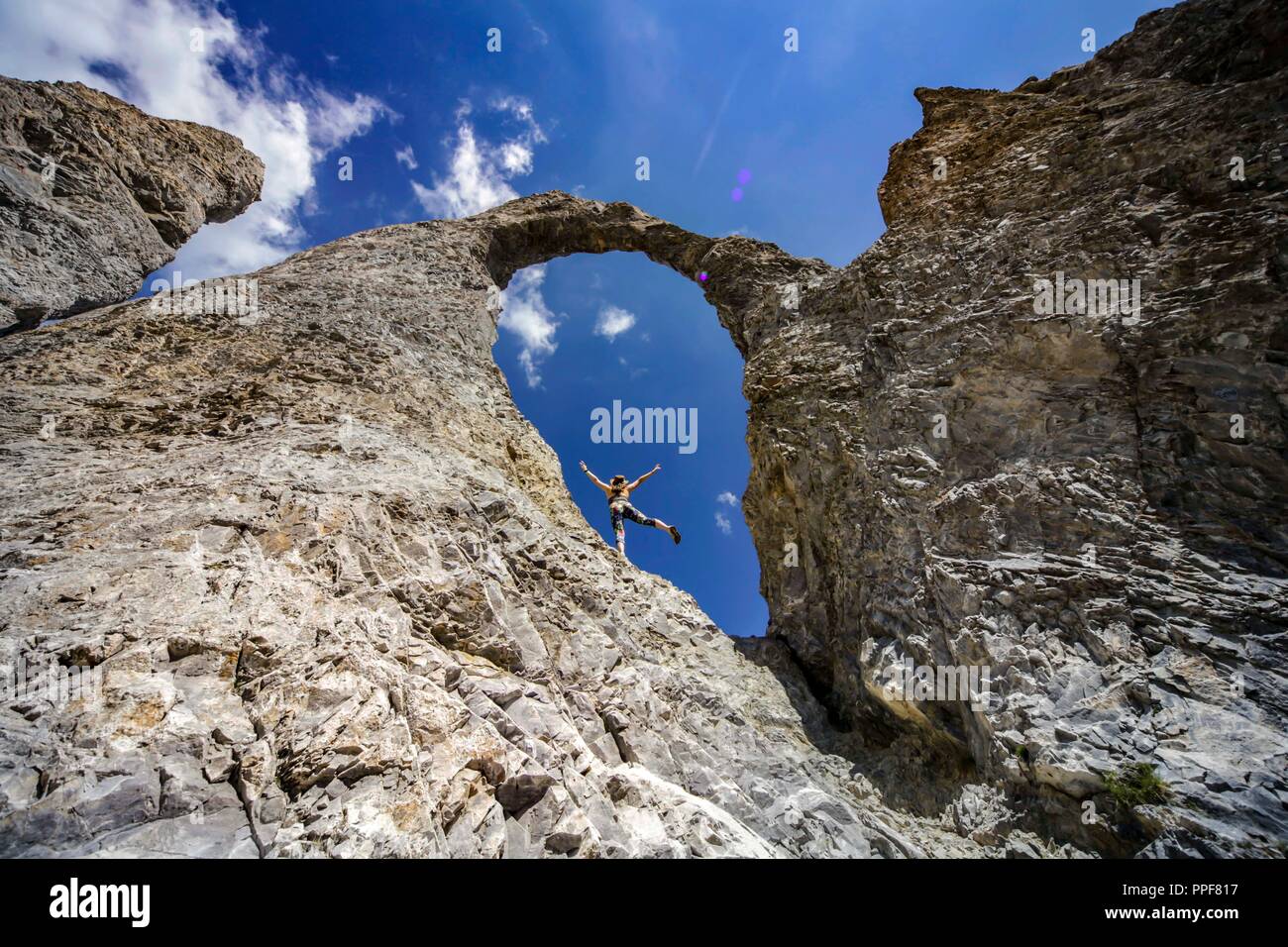 Aiguille Percee Summit. Tignes, France. Hiking, Freedom, Explorer Stock ...