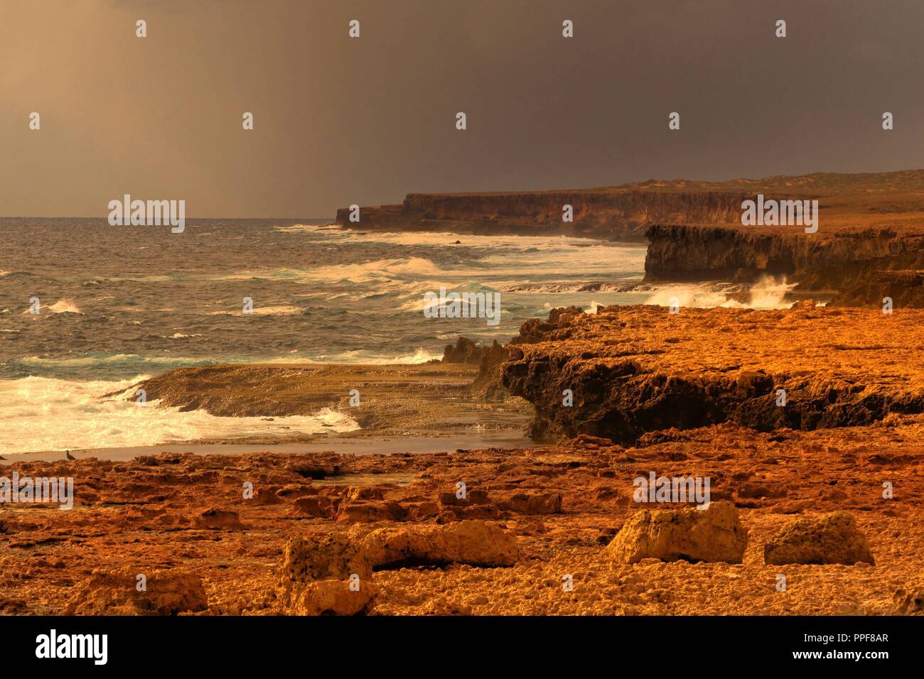 Rugged Australian Coastline, Quobba, The Gascoyne, Western Australia ...