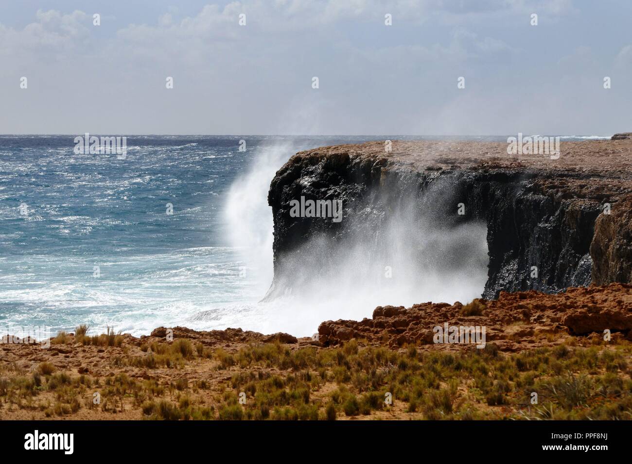 Rugged Australian Coastline, Quobba, The Gascoyne, Western Australia ...