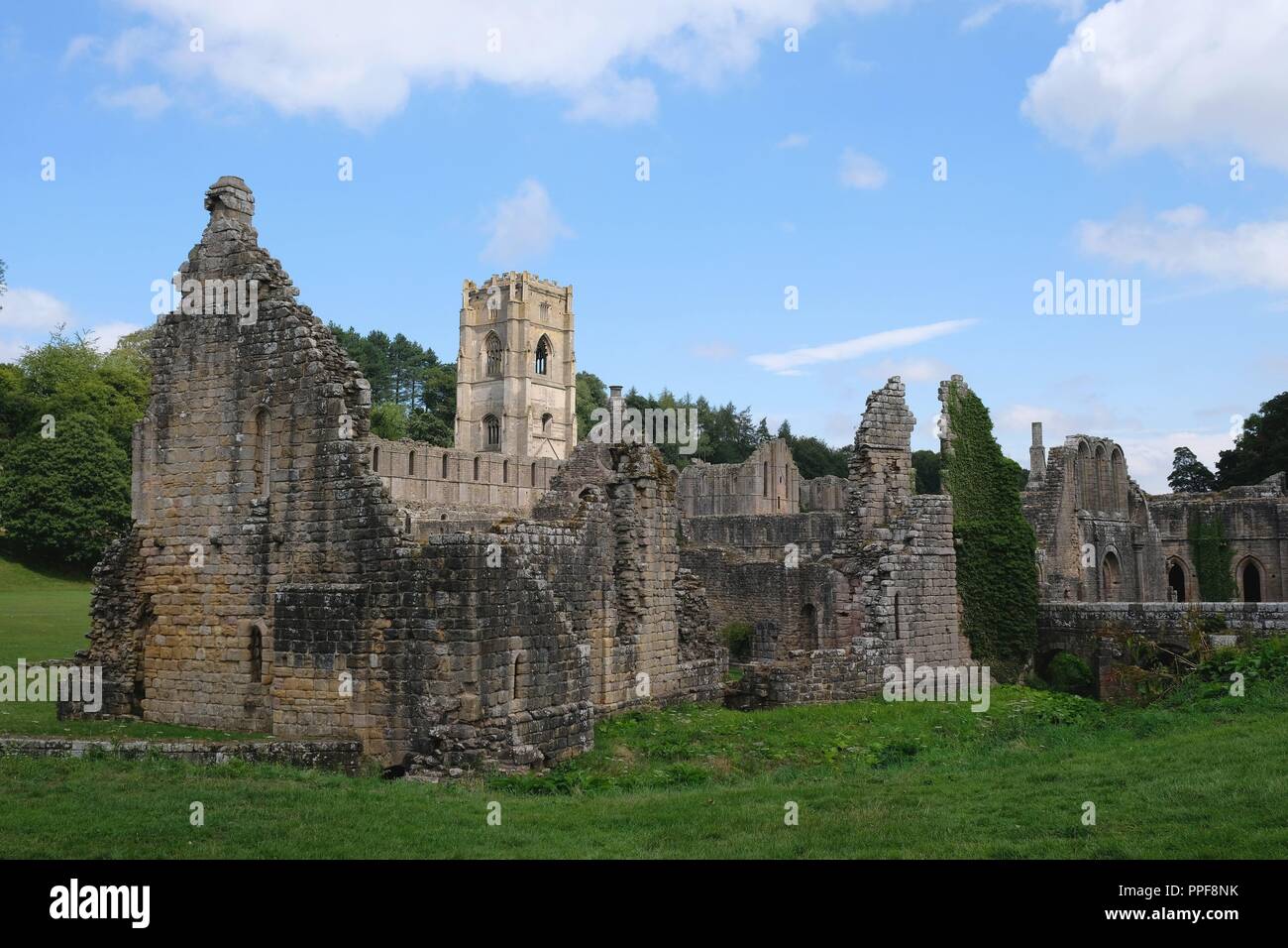 Fountains Abbey is one of the largest and best preserved ruined ...