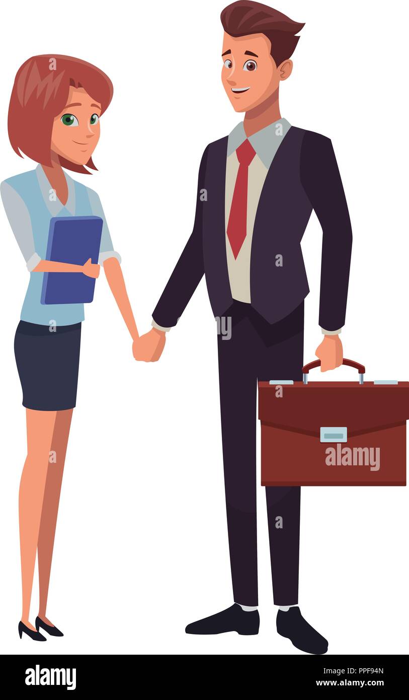 Business meeting cartoon Stock Vector Image & Art - Alamy