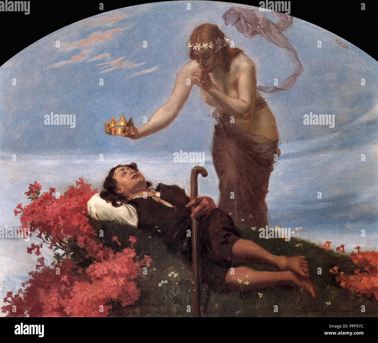 Albin egger lienz painting hi-res stock photography and images - Alamy