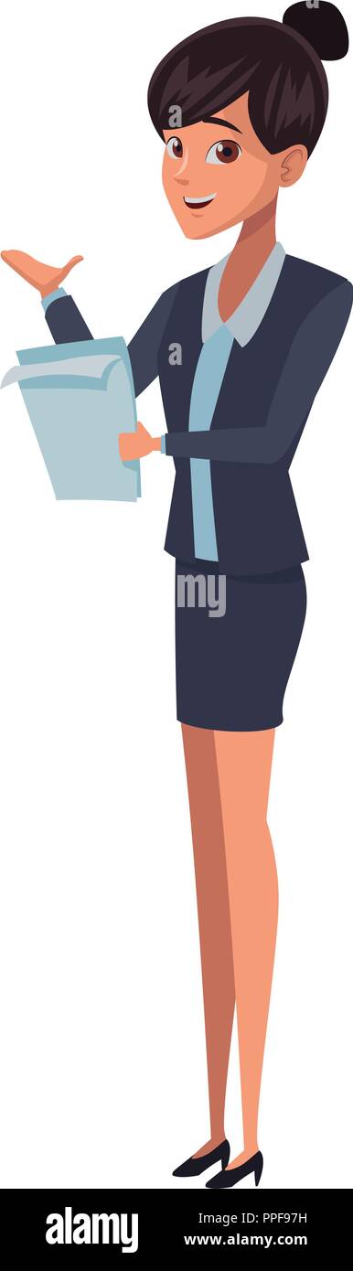 Executive businesswoman cartoon Stock Vector Image & Art - Alamy