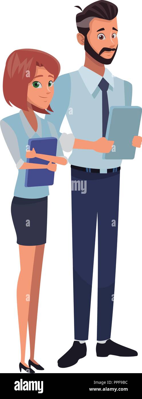 Business workers cartoon Stock Vector Image & Art - Alamy
