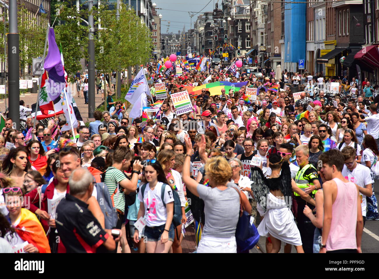 Pride amsterdam 2018 hi-res stock photography and images - Alamy