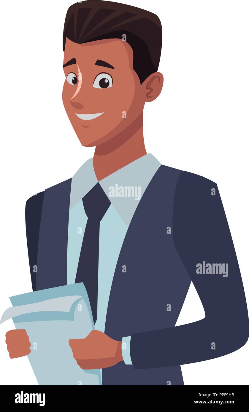 Executive businessman cartoon Stock Vector Image & Art - Alamy