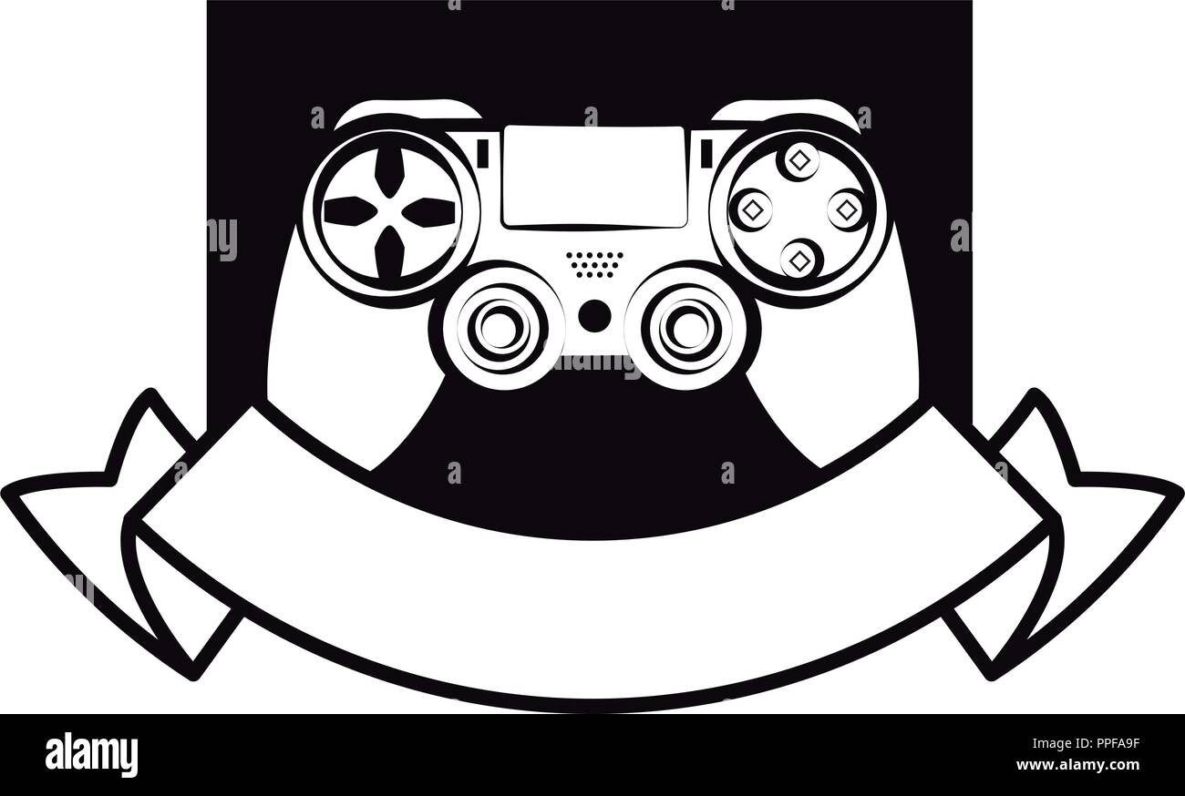 Gamepad emblem hi-res stock photography and images - Alamy