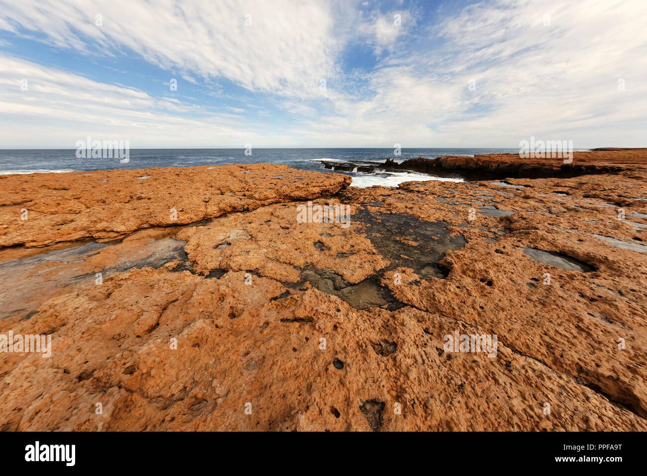 Rugged Australian Coastline, Quobba, The Gascoyne, Western Australia ...