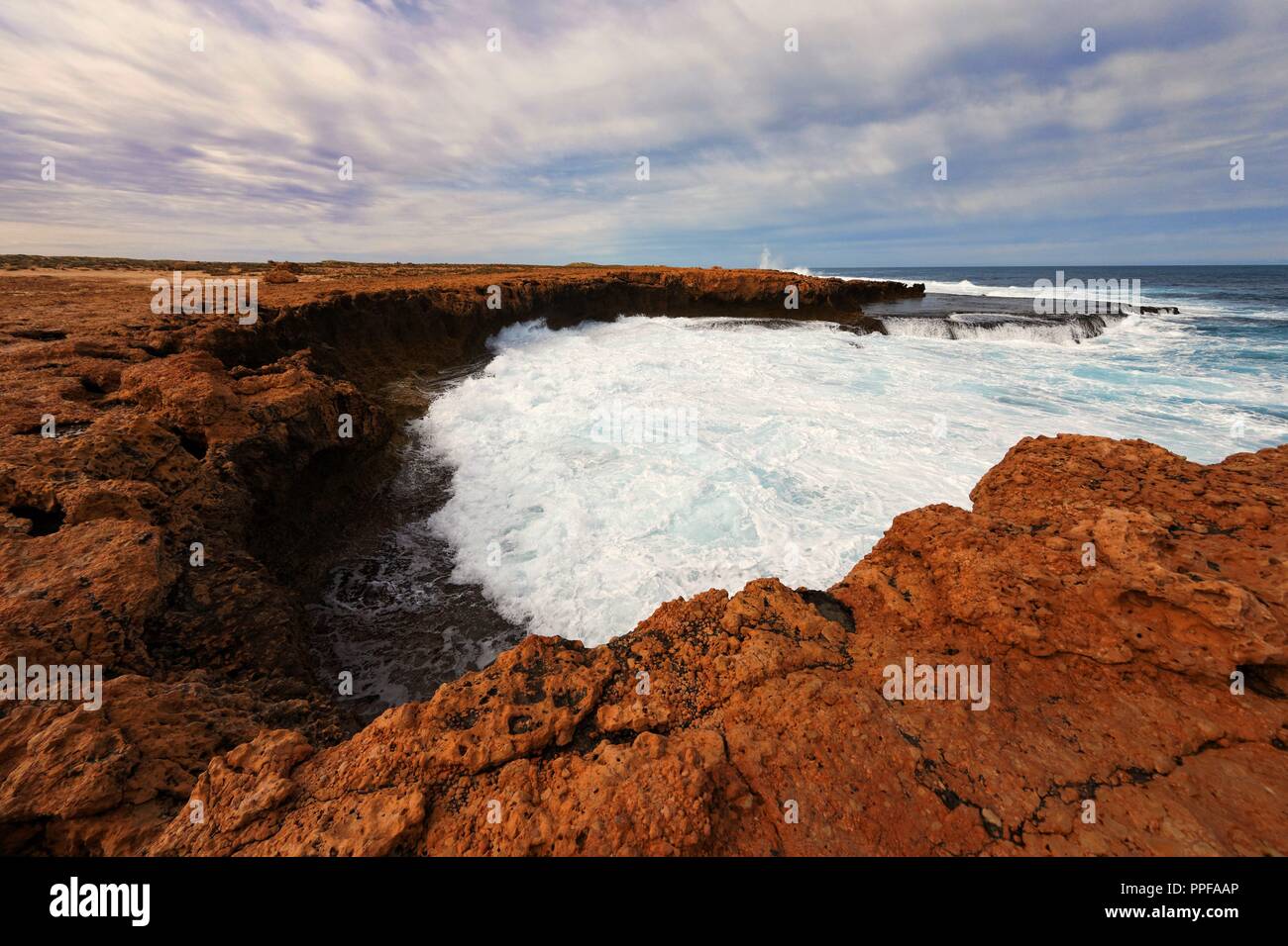 Rugged Australian Coastline, Quobba, The Gascoyne, Western Australia ...