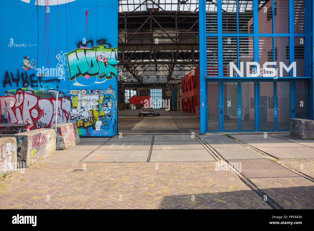 Amsterdam Noord, NDSM Stock Photo - Alamy