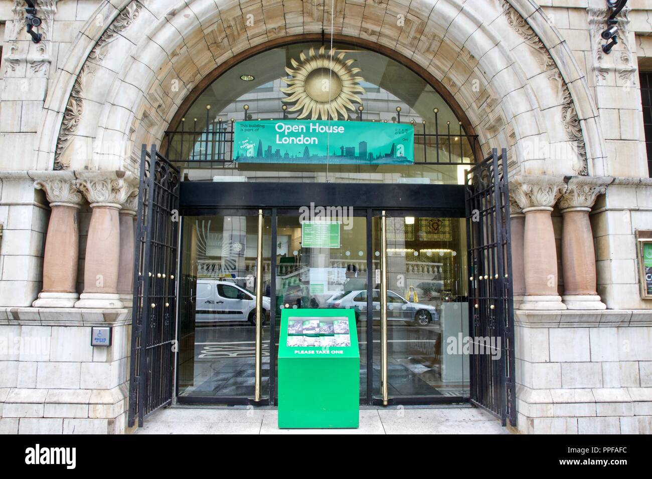 Bishopsgate institute and library, a cultural institute in the City of ...