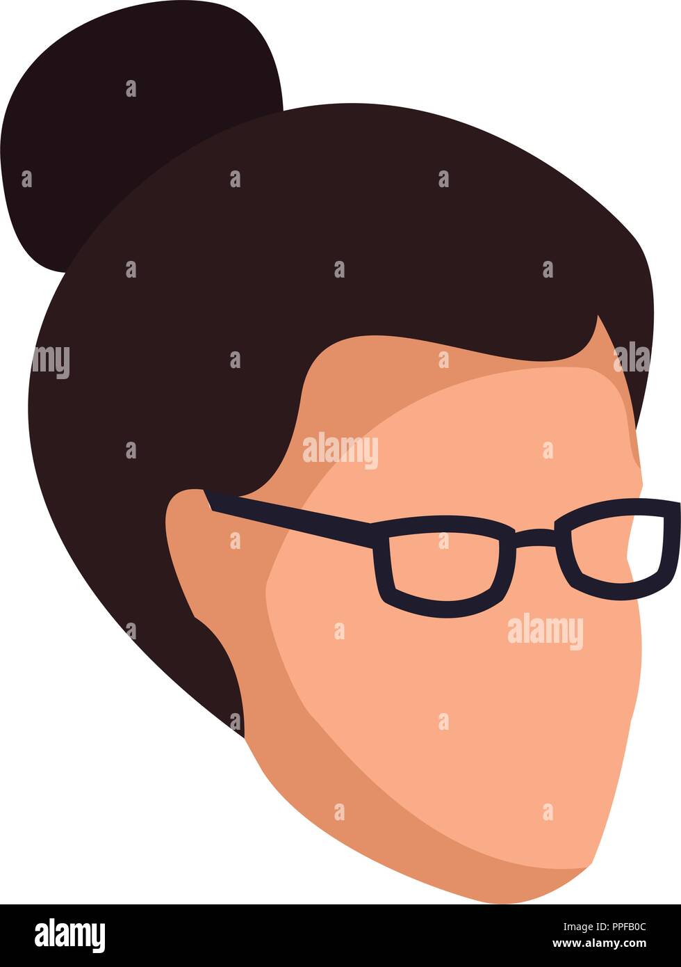 Woman faceless head Stock Vector Image & Art - Alamy