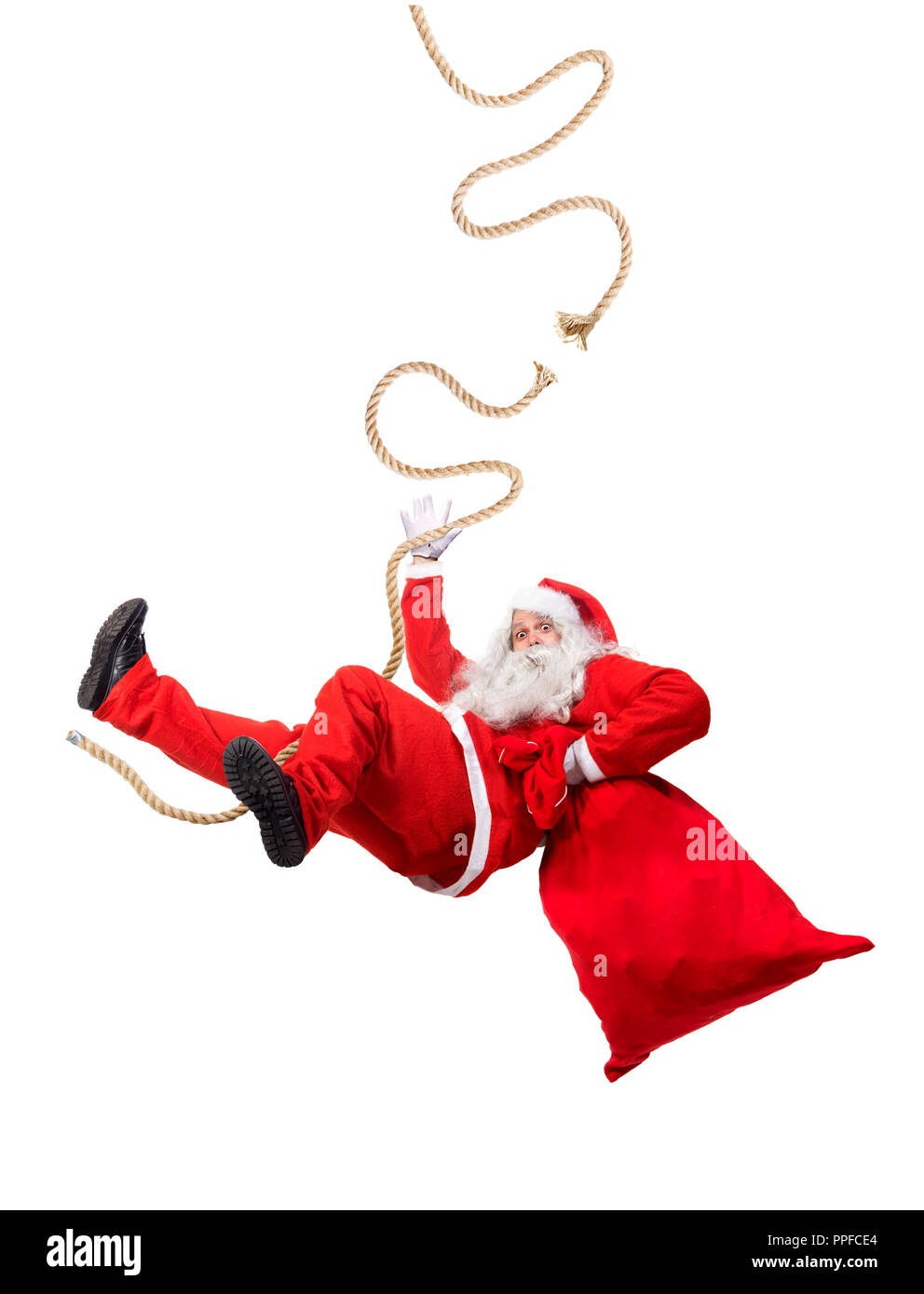 Senior man accident falling on Cut Out Stock Images & Pictures - Alamy