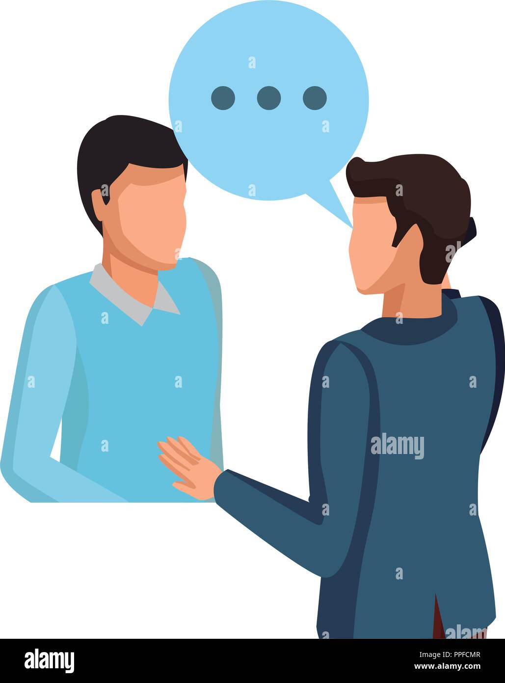 People talking avatar Stock Vector Image & Art - Alamy
