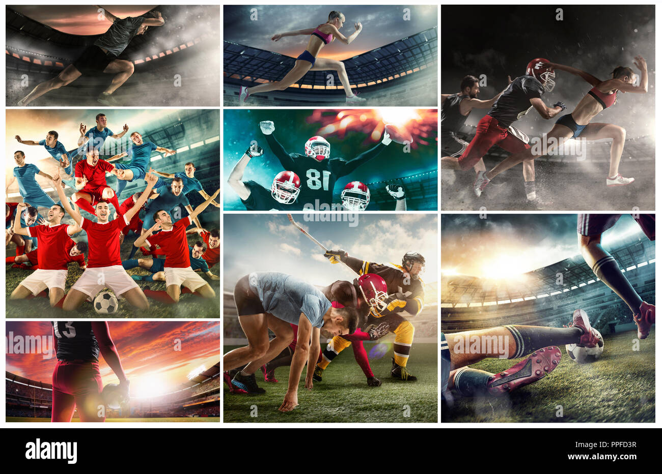 Competitive for adult athletes hi-res stock photography and images - Alamy