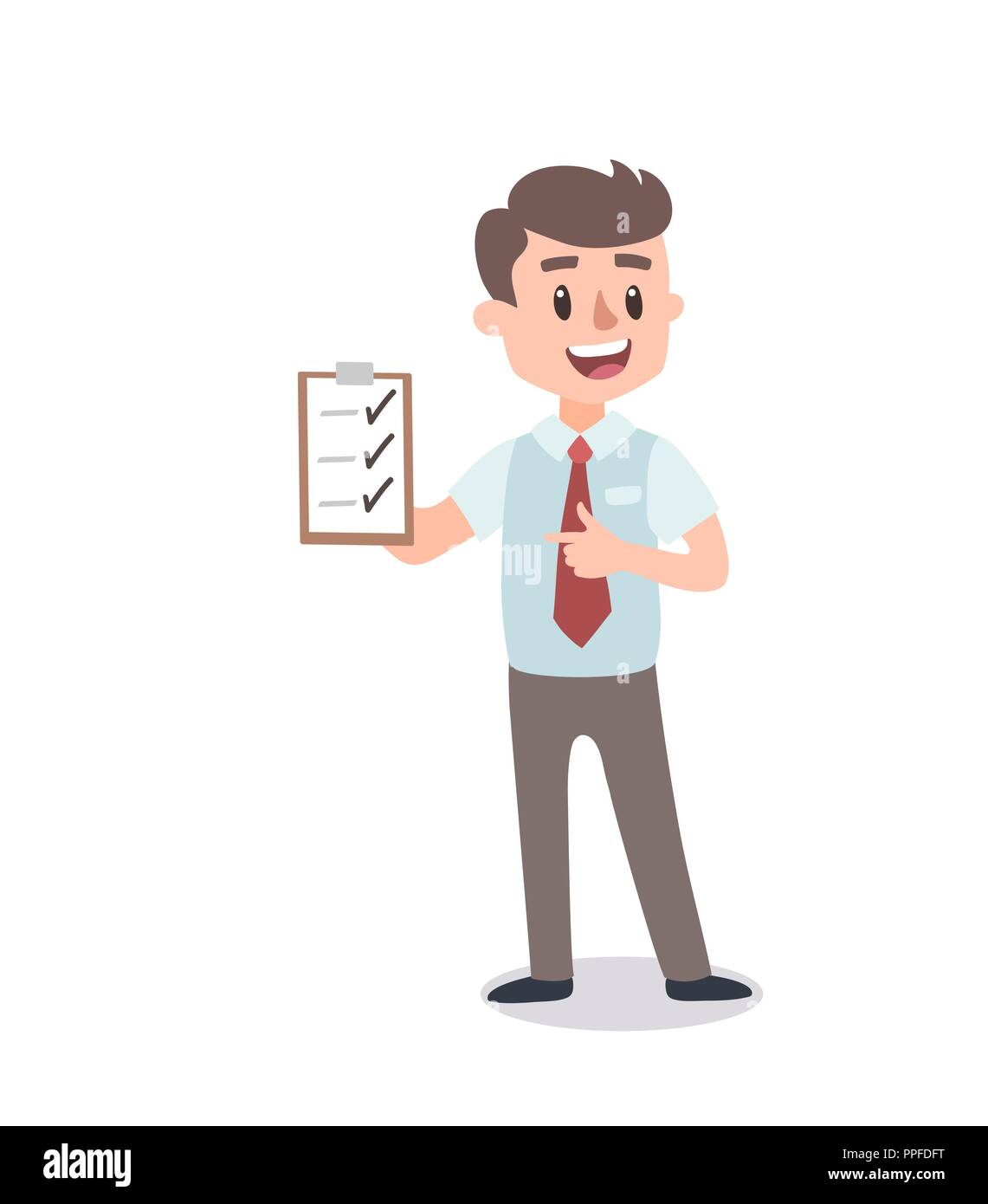 Businessman character set. Animate character. Male personage ...