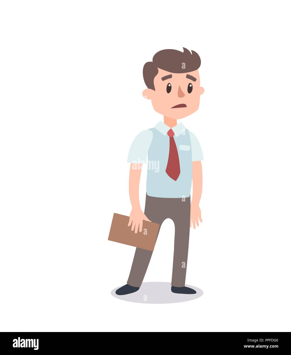 Businessman character set. Animate character. Male personage ...