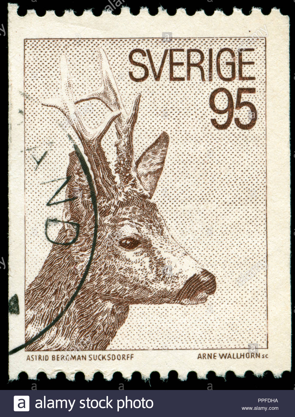 Deer Postage Stamp Stock Photos & Deer Postage Stamp Stock Images - Alamy