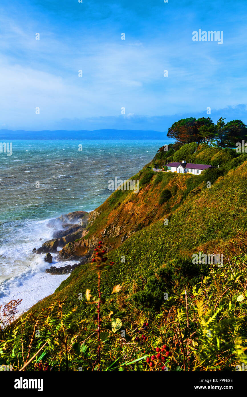 Cliff Cottage Howth Dublin Ireland Stock Photo - Alamy