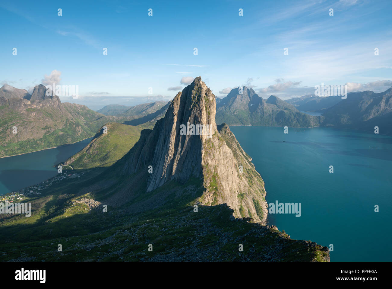 Senja mountain hi-res stock photography and images - Alamy