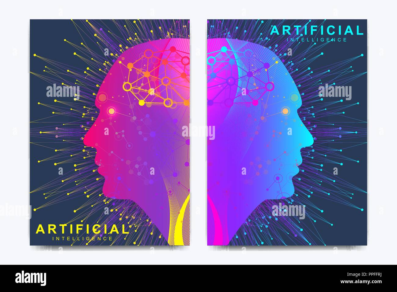 Modern vector template for brochure, leaflet, flyer, cover, banner ...