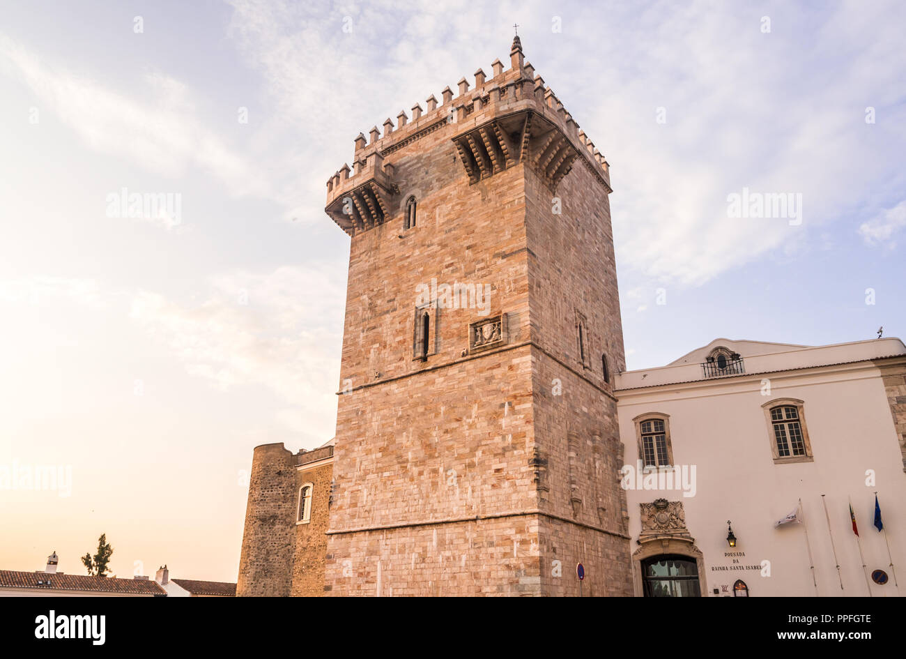 ESTREMOZ, PORTUGAL – AUGUST 23, 2018: Old Town of Estremoz (Castelo da ...