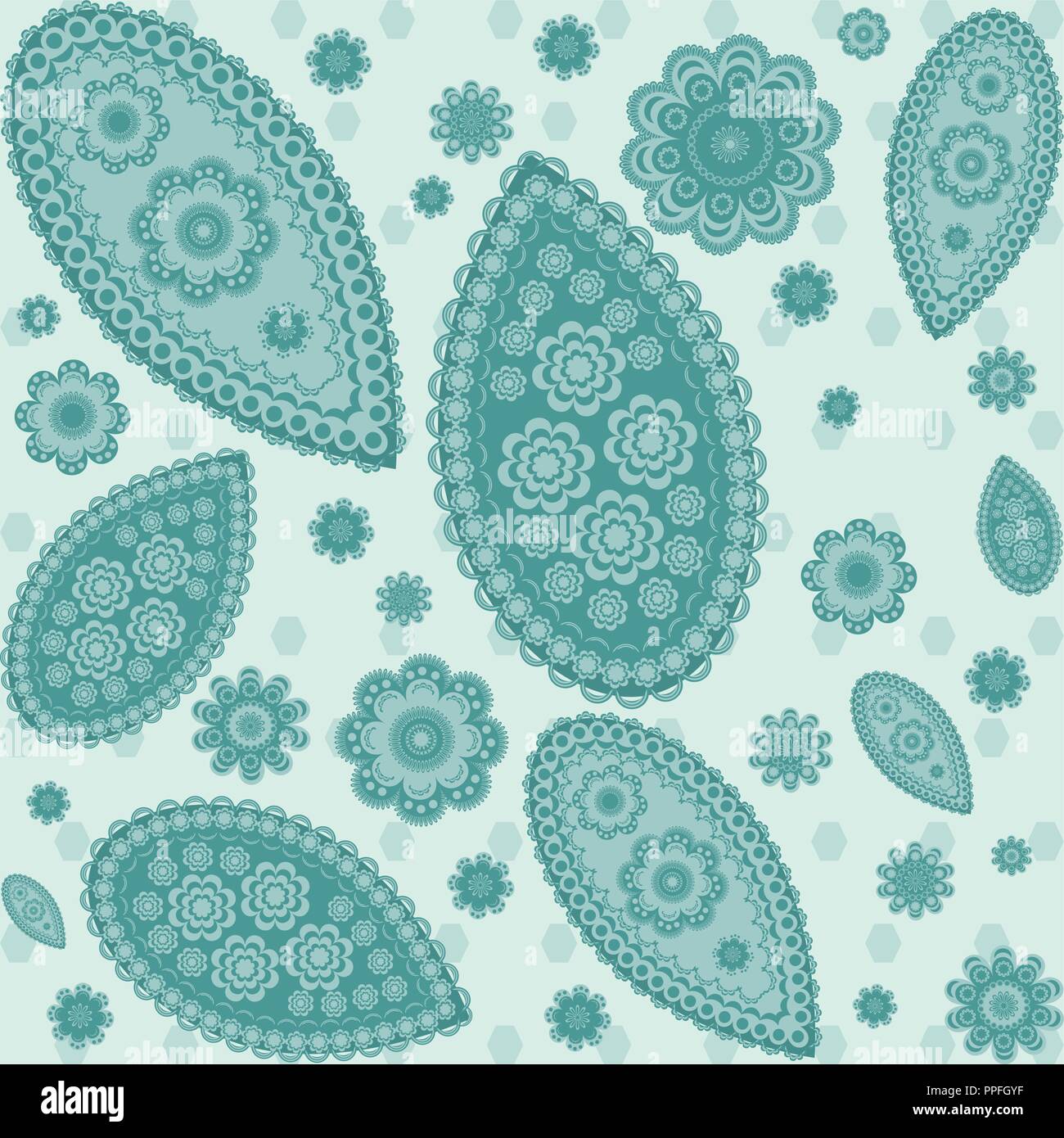 pattern Islamic decoration Arab arabesque Paisley oriental luxury ...