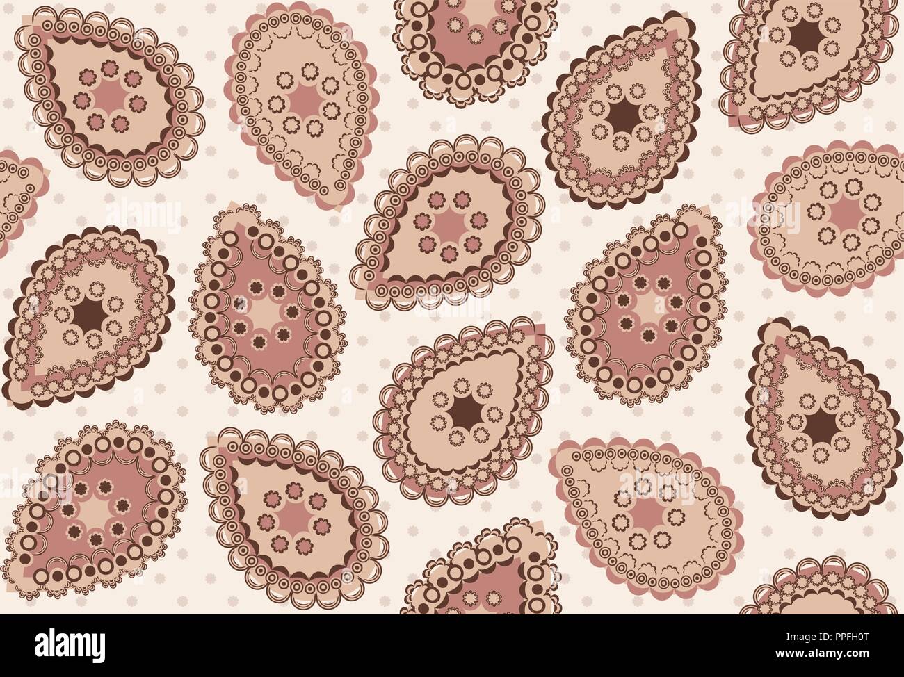 pattern Islamic decoration Arab arabesque Paisley oriental luxury ...