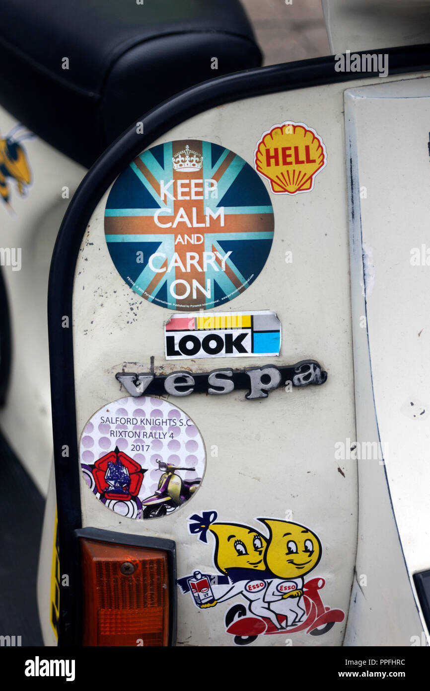 Clitheroe mod weekender hi-res stock photography and images - Alamy