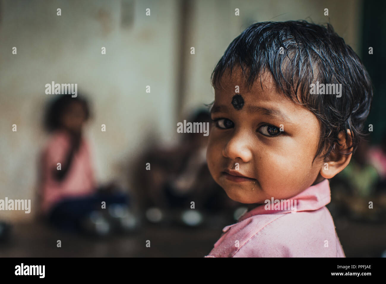 Eyes with Curiosity Stock Photo - Alamy