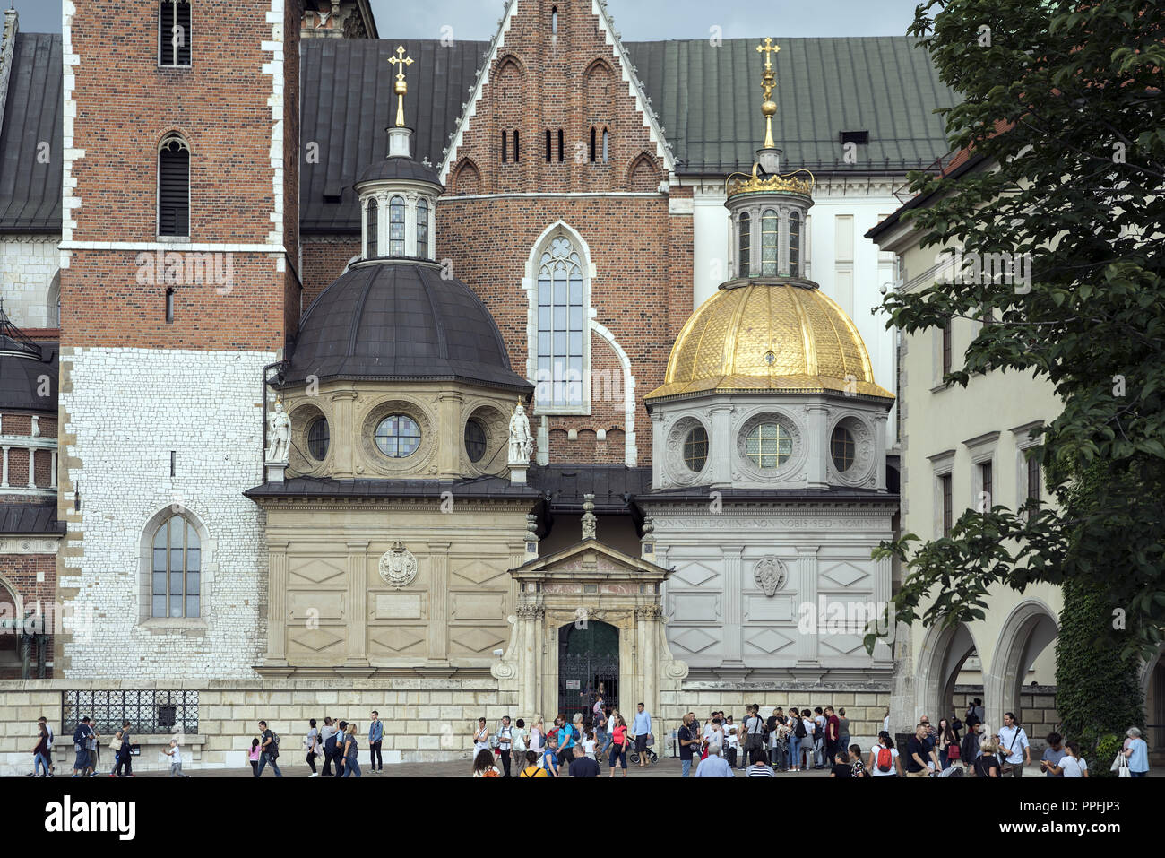Wawel Castle. Cathedral. The seat of Polish kings Stock Photo - Alamy