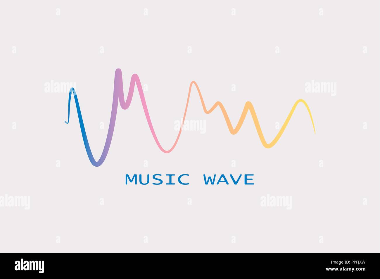 Sound banner. Color logo equalizer Stock Vector Image & Art - Alamy