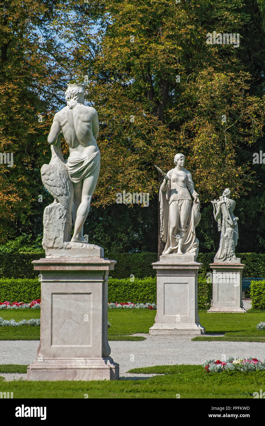 Jupiter and Juno, by Dominik Auliczek, Apollo by Roman Anton Boos ...