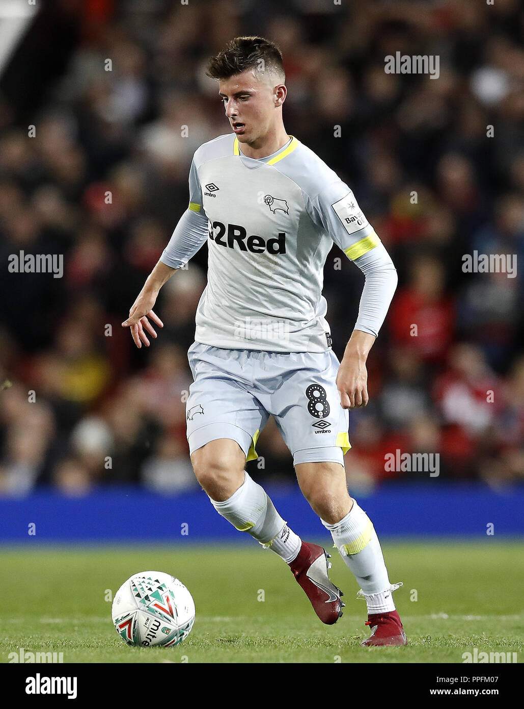 Derby County's Mason Mount during the Carabao Cup, third round match at ...
