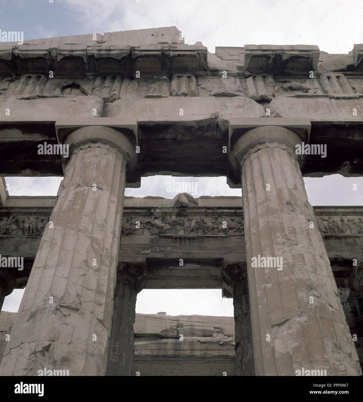 EL PARTENON - TEMPLO DORICO CONSTRUIDO EN LA ACROPOLIS DE ATENAS ENTRE ...