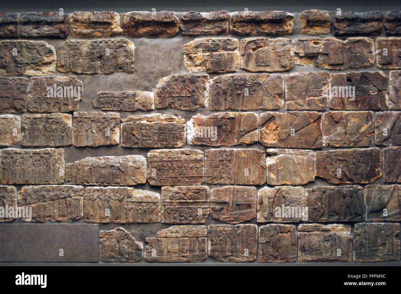 Relief inside the pyramid chapel of the meroitic queen, probably ...